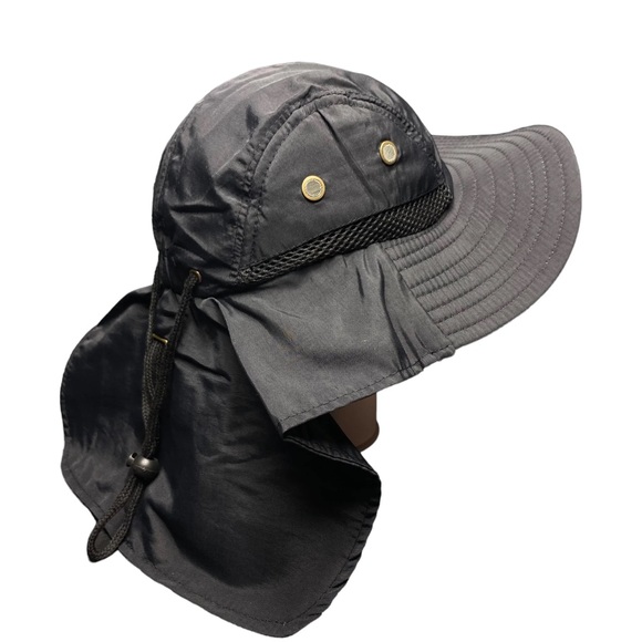 Accessories | Men Women Sun Hats With Neck Flap Uv Protection Wide Brim ...